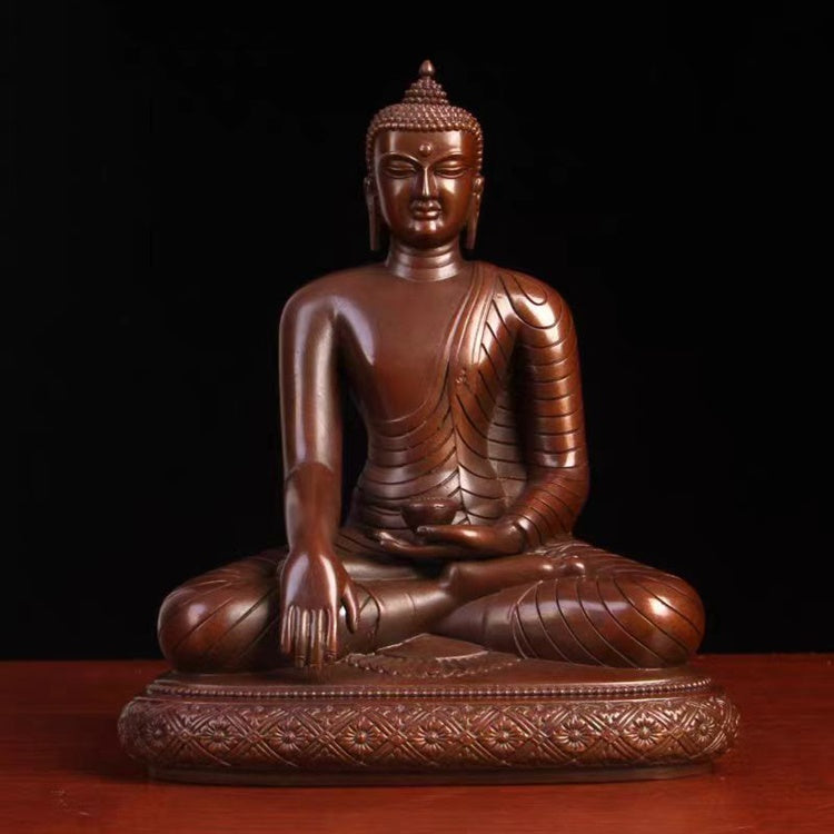 Earth Witness Buddha Statue: Spiritual Serenity Decor - Mantrapiece