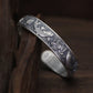Buddhist Bangles: Auspicious Two Goldfish Fish - Silver - Mantrapiece